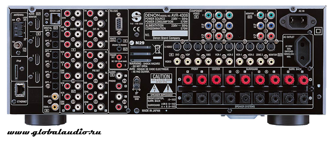 AV-ресивер Denon AVR-4306