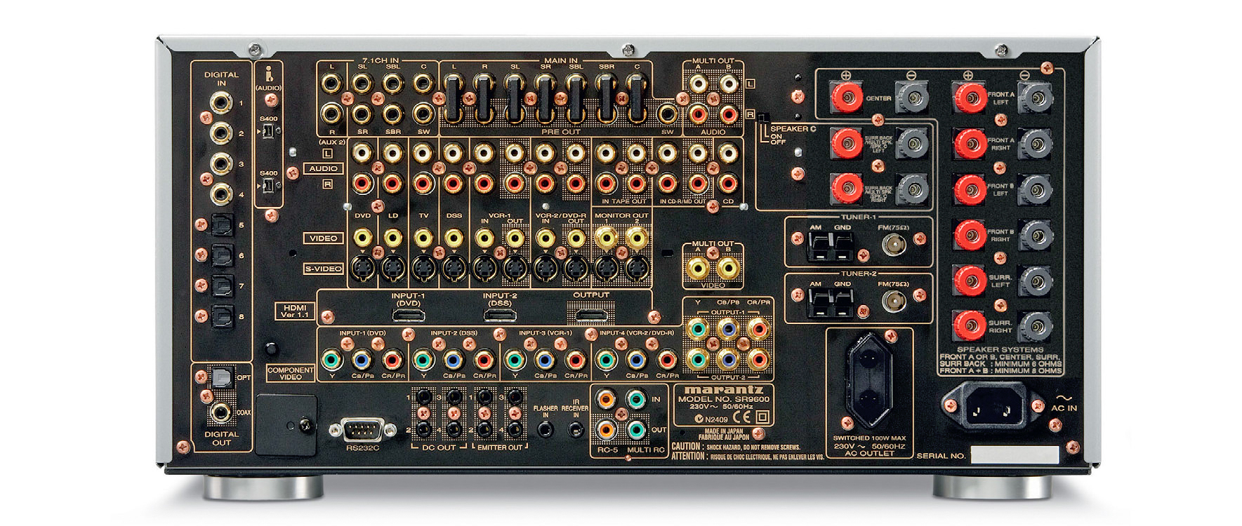 AV ресивер Marantz SR9600