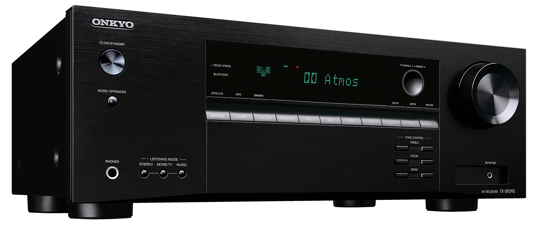 Onkyo TX-SR393 (Black) 5.2 канальный AV ресивер