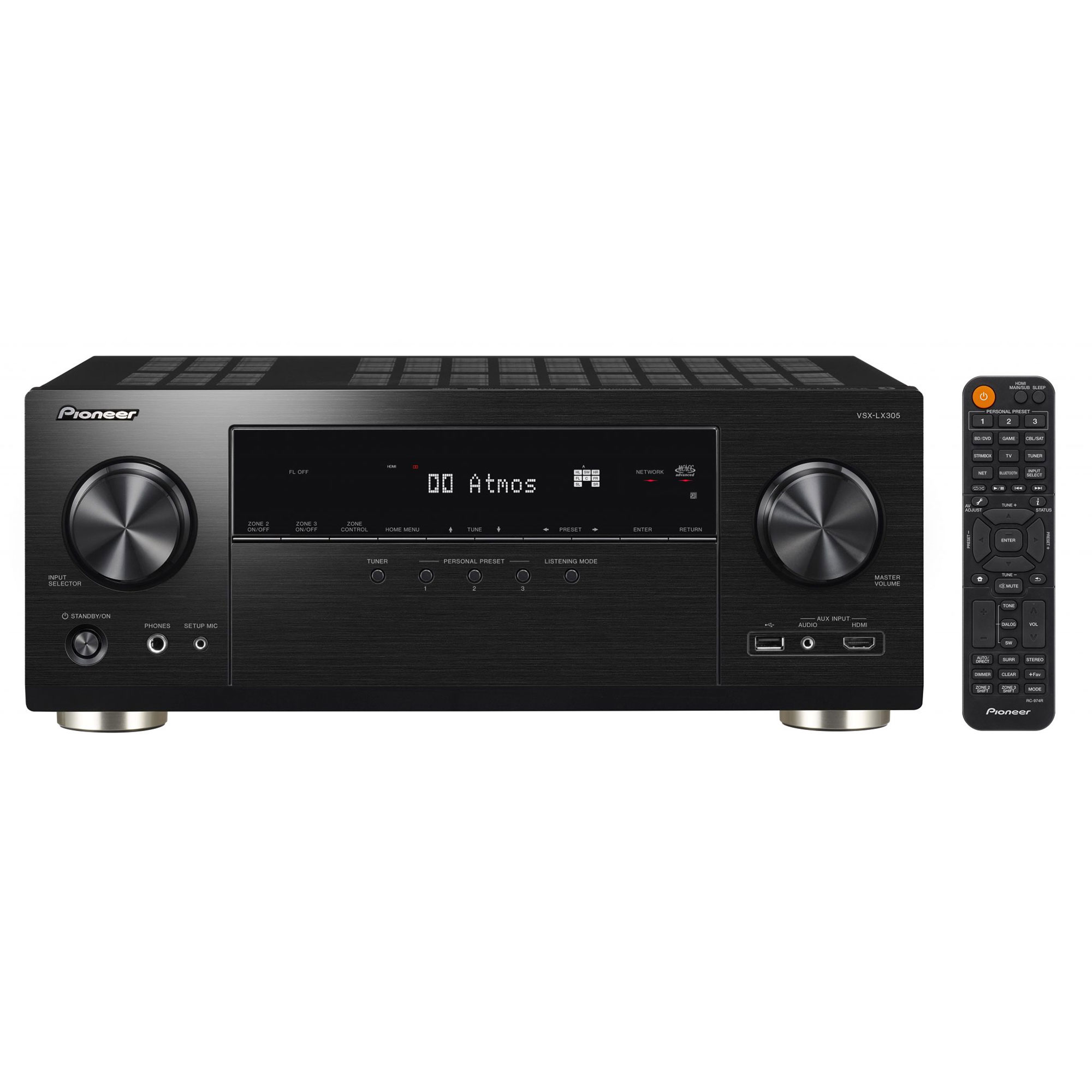Pioneer VSX-LX305 Black 7.2.2 AV ресивер с сетевыми функциями