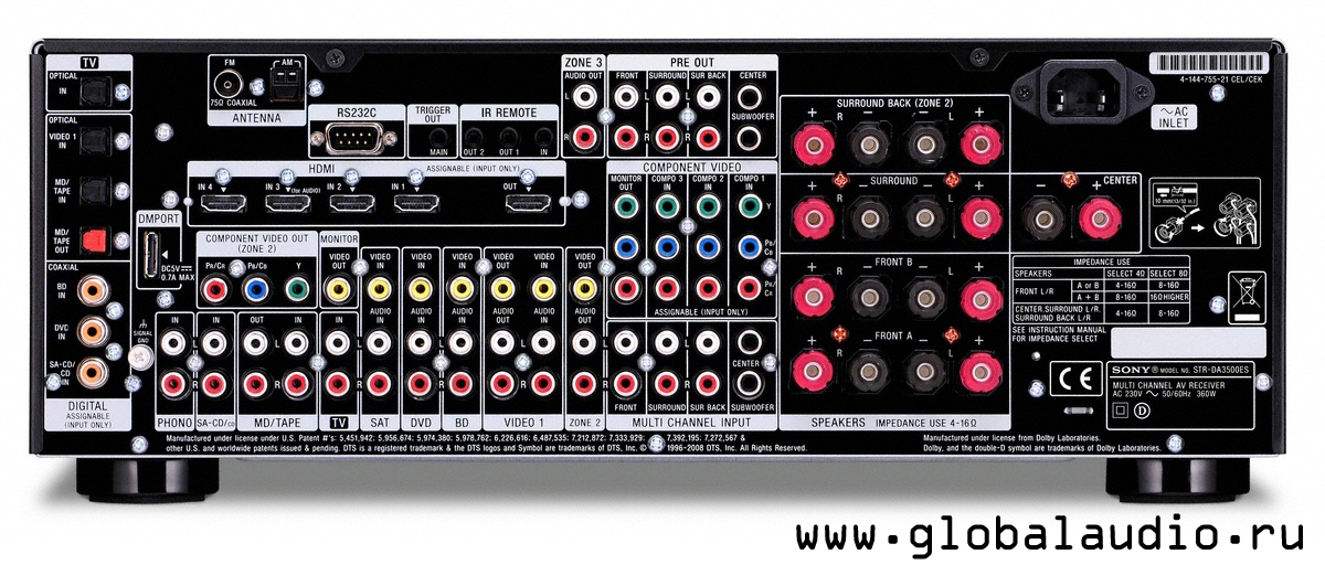 AV-ресивер Sony STR-DA3500ES