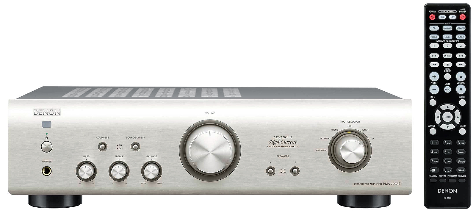 Интегральный усилитель Denon PMA-720AE